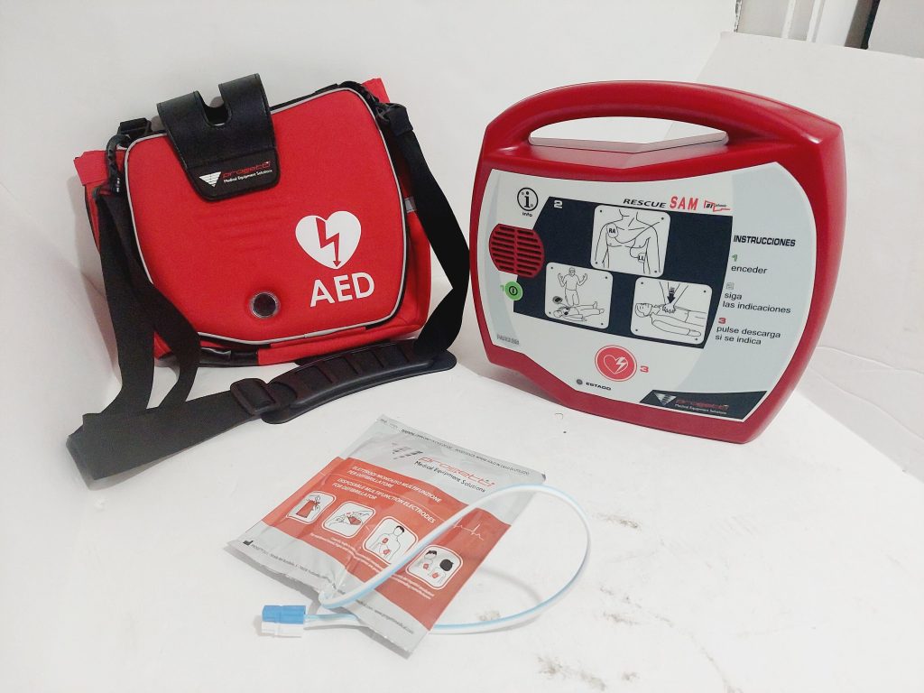 AED Defibrillator Rescue SAM – Medicalequip